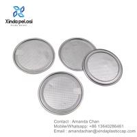 China Factory Custom Size Silver Aluminum Easy Peel Off Lid For Sealing Plastic Can for sale
