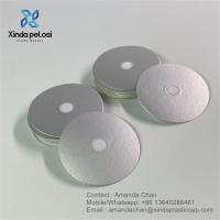 China Silver White Aluminum Foil Induction Sealing Liner Induction Vent Seal Liner for sale
