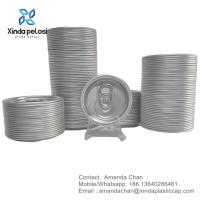 China Customized Silver Color Aluminum Easy Open End Peel Off Lids For Food Storage Can for sale
