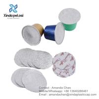 China Heat Sealing Induction Aluminum Foil Lid Foil Easy Peel Off Lids For Bottle for sale