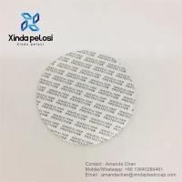 China Food Grade Foil Caps Induction Half Peel Seal Liner For Butter Jars Bottle for sale