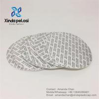 China Custom Printed Foam Seal Liner Pressure Seal Gasket For Bottle Jar Cap for sale