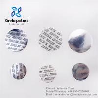 China Self Adhesive Pressure Sensitive Seal Press Cap Liners Foam Seal For Bottle Jar for sale