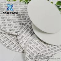 China Custom Press Cap Liners Foam Seal Tamper Seals Screw Cap Cap For Pet Bottles for sale
