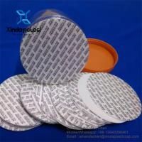 China Custom Press Cap Liners Foam Seal Tamper Seals Screw Cap Cap For Pet Bottles for sale