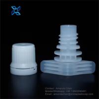 China Customized Plastic Liquid Pouch Spout Cap Pour Spout With Caps For Food Package for sale