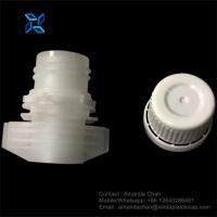 China Doypack Liquid Pouch Fitment Plastic Mould Spout Cap Spout Cap For Pouch for sale