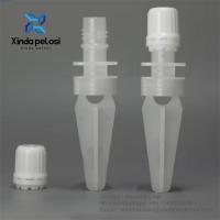 China wholesale Food Grade Long Nozzle Juice Doypack plastic screw on spout and cap for sale