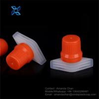 China New Design Plastic Spout Cap spout cap For Liquid Food Pouch Juice Bag for sale