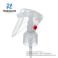 China Custom Nozzle Plastic Mini Trigger Sprayer With Lock Mist Spray Trigger for sale