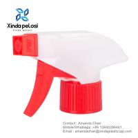 China Custom Ribbed Plastic Cleaning Trigger Sprayer For Garden Hand Pumps Dispenser for sale