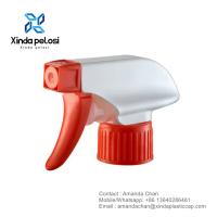 China Custom Ribbed Plastic Cleaning Trigger Sprayer For Garden Hand Pumps Dispenser for sale