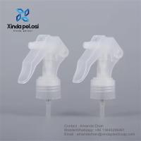 China Custom Nozzle Plastic Mini Trigger Sprayer With Lock Mist Spray Trigger for sale