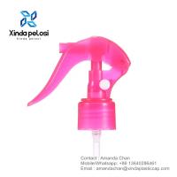 China Plastic PP Custom Fine Mist Mini Trigger Sprayer For Hair Care Plastic Bottle for sale