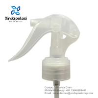 China Non Spill Plastic PP Mini Trigger Sprayer Plastic Head Water Mini Trigger Spray for sale