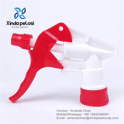 China factory wholesale Plastic Trigger Sprayer Red Sprayer Pump Dispenser For Bottle for sale