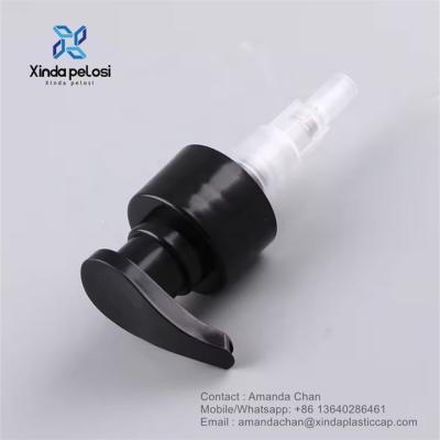 China Plastic Cosmetic Black Lotion Pump For Body Wash And Shampoo Lotion Bottle for sale