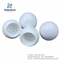China Custom Size Plastic PP Round Bobble Cosmetic Cap Round Screw Cap For Bottle for sale