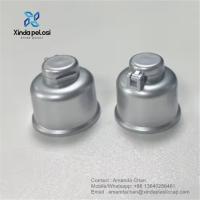 China Gold Silver Color UV Screw Flip Top Cap Flip Top Cap Plastic For Bottles Usage for sale