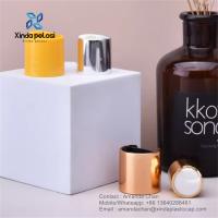 China Colorful Plastic Bottle Caps For Shower Bottle Gold Disc Top Caps For Bottle for sale