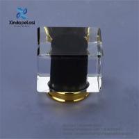 China Luxury Golden Chrome Plated Perfume Bottle Caps For Cosmetic Bottle for sale