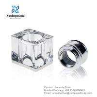China Luxury Perfume Bottle Caps Golden Chrome Black Purple Plated Bottle Caps for sale