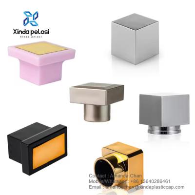 China Custom Cosmetic Bottle Caps White Plastic Opener Lid Material Sample Providing Effective Sealing for Cosmetic Containers for sale