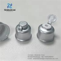 China Gold Silver Color UV Screw Flip Top Cap Flip Top Cap Plastic For Bottles Usage for sale