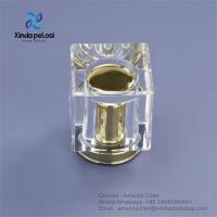 China Luxury Golden Chrome Plated Perfume Bottle Caps For Cosmetic Bottle for sale