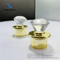 China Luxury Cosmetic Gold Crown Bottle Cap For PET Cosmetic Round Bottle for sale