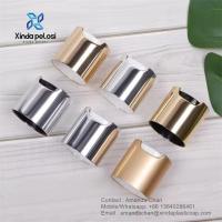 China Colorful Plastic Bottle Caps For Shower Bottle Gold Disc Top Caps For Bottle for sale