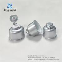China Cosmetic Screw Flip Top Nozzle Cap Gel Lotion Cover For Shower Lotion Bottle for sale