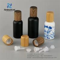 China Wooden Cap White Wax Black Walnut Bottle Cap For Glass Perfume Bottle for sale