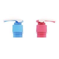 China Toothpaste Squeeze Plastic Bottle Pump Dispenser Lotion Pump 24/410 28/410 with Cap Cover for sale