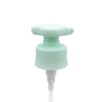 China 28/410 Double Layer Matte Frosted Children Wash Care Body Emulsion Emulsion Pump Thread Pump Head Split Bottling Nozzle for sale