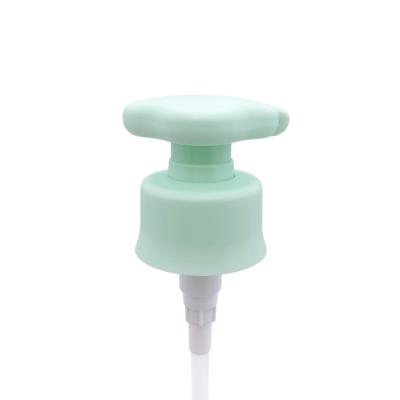 China 28/410 Double Layer Matte Frosted Children Wash Care Body Emulsion Emulsion Pump Thread Pump Head Split Bottling Nozzle for sale