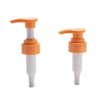 China 24/410 28/410 External Spring Custom Color  Plastic Lotion Pump Dispenser 24mm 28mm Cosmetic Lotion Pump Head for Plastic Bottle for sale