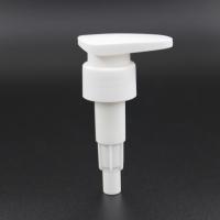 China 28/410 33/410 Plastic Lotion Hand Pump Red Black White Cosmetic All Plastic Lotion Pump Hair Conditioner Outer Spring Design for sale