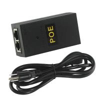 China 48V POE Injector Splitter with 2 Ethernet Ports 10/100/1000Mbps - 4.7×2.6×1.4 Inch Desktop Power Adapter for sale
