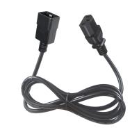China C20 to C13 AC Power Cord 10A 250V 1m Black for PDU UPS Server Rack for sale