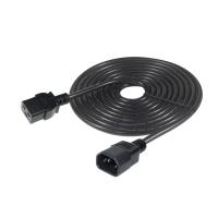 China IEC C19 to C14 Power Cord 16AWG 250V 1.8m for Industrial Equipment UPS PDU for sale