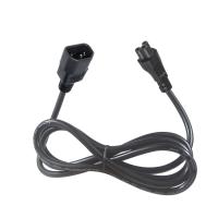 China IEC C14 to C5 Universal Laptop Power Cord 1.8M 250V 10A Extension Cable for sale