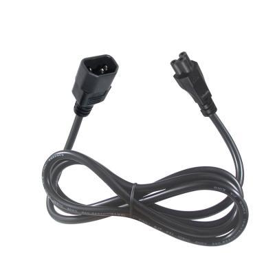 China IEC C14 to C5 Universal Laptop Power Cord 1.8M 250V 10A Extension Cable for sale