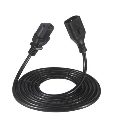 China IEC C14 to C13 Power Cord 1.5M 250V 16A for Computer Servers for sale
