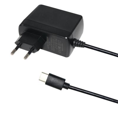 China USB-C PD Power Adapter 5V 9V 12V 3A Wall Charger with Universal 100-240V Input for sale