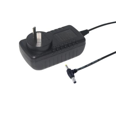 China SAA Certified 12V Dual DC Power Adapter with 2.1mm 2.5mm Connectors - 6W to 36W Output Range for sale