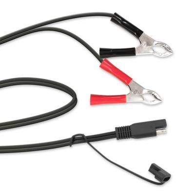 China 1.5ft 14AWG Battery Cable with Alligator Clips to SAE Connector - 12V Quick Release Disconnect for Automotive and Marine Applications for sale