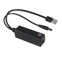 China Waterproof PoE Injector Splitter 12W 100Mbps IEEE 802.3af/at with USB/DC Output for Security Cameras for sale