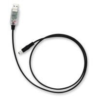 China 5V to 12V Step Up Converter Cable with USB A Male Connector - 2A Max Current, 95% Efficiency for WiFi Routers for sale