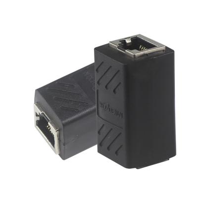China KUNCAN RJ45 Ethernet Coupler 8P8C Female-Female Connector - Cat6 Compatible 550MHz with 90W PoE++ Support for sale